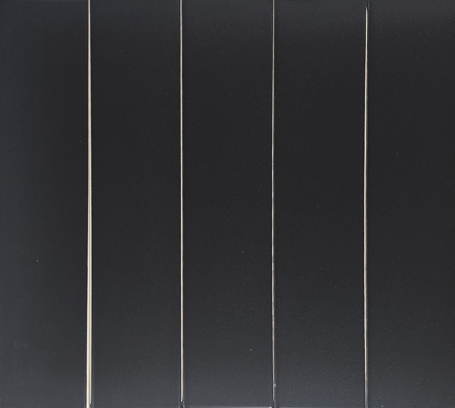 Black Matte Subway Tile | 4"X16" Ceramic Wall Tile